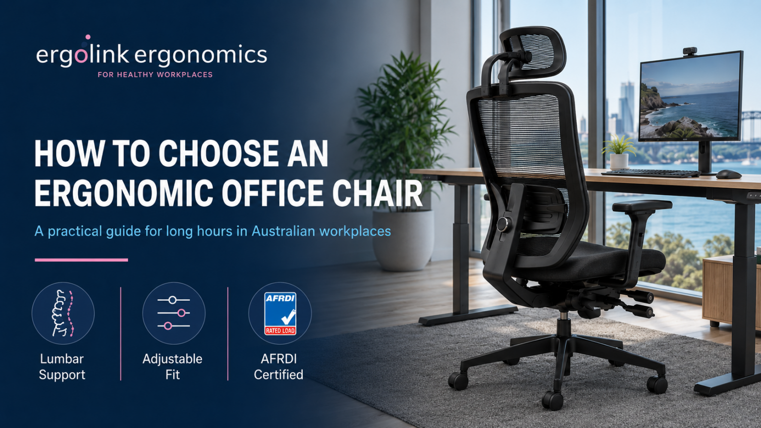 How To Choose An Ergonomic Office Chair For Long Hours - Ergolink ...